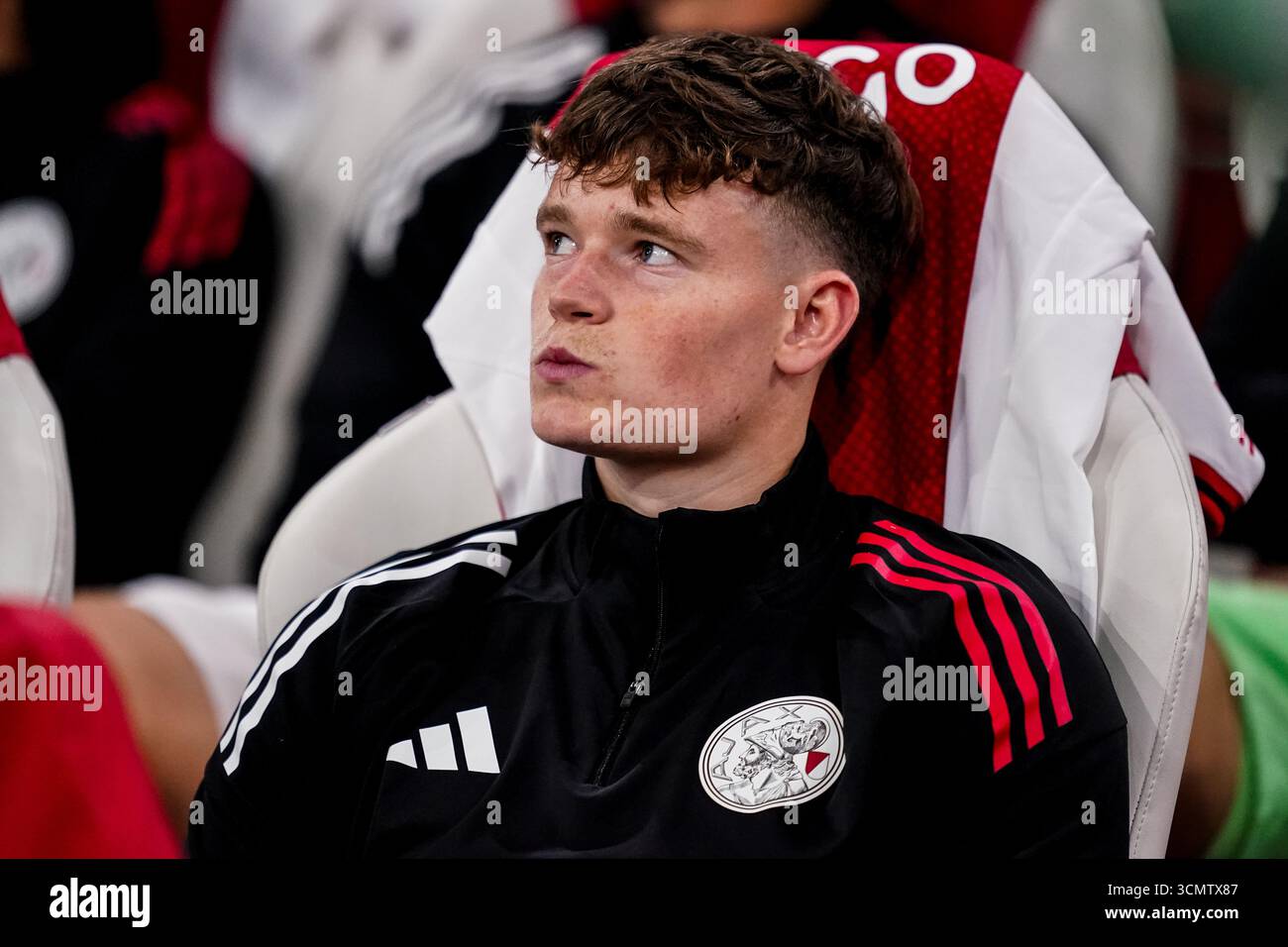 AMSTERDAM, NETHERLANDS - SEPTEMBER 17: James McConnell of AFC Ajax ...