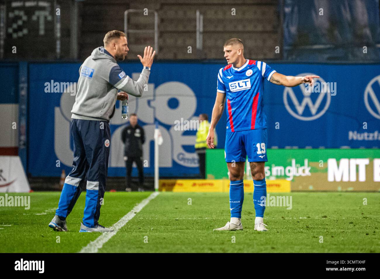 Rostock, Deutschland 17. September 2025: 3. Liga - 2025/2026 - FC Hansa ...