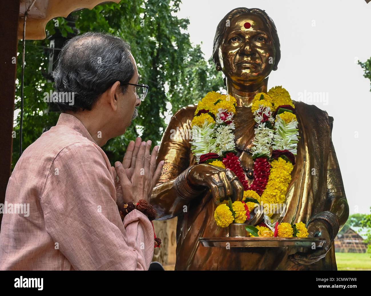 MUMBAI, INDIA - SEPTEMBER 17: Shiv Sena (UBT) party chief Uddhav ...