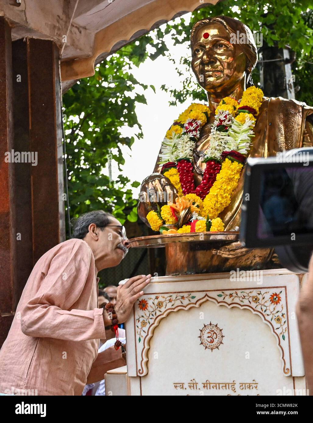MUMBAI, INDIA - SEPTEMBER 17: Shiv Sena UBT party chief Uddhav ...