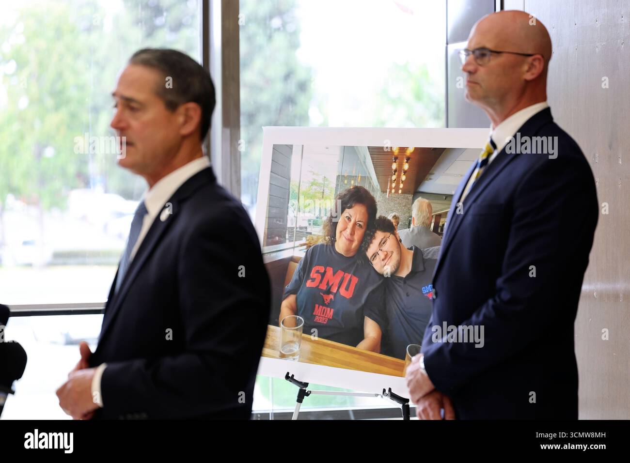 A photo of Sheryl Ferguson, the wife and son Phillip Ferguson of Orange County Superior Judge ...