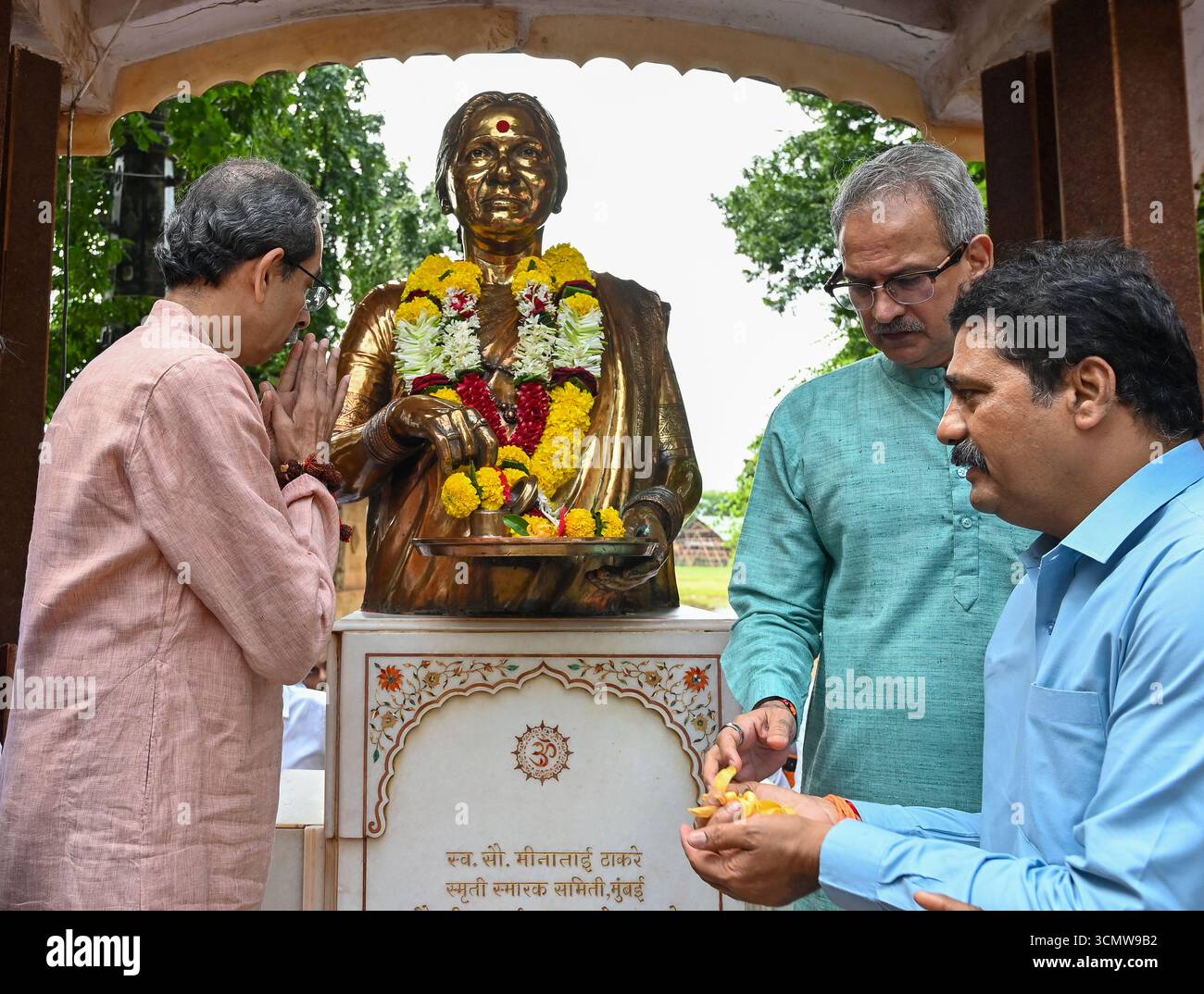 MUMBAI, INDIA - SEPTEMBER 17: Shiv Sena (UBT) party chief Uddhav ...