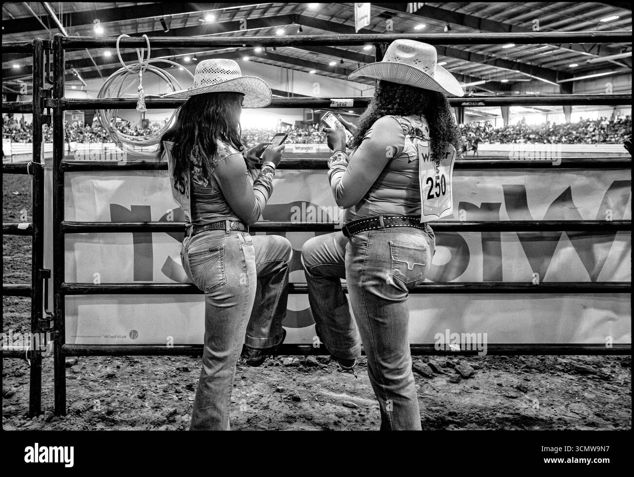African american rodeo Black and White Stock Photos & Images - Alamy