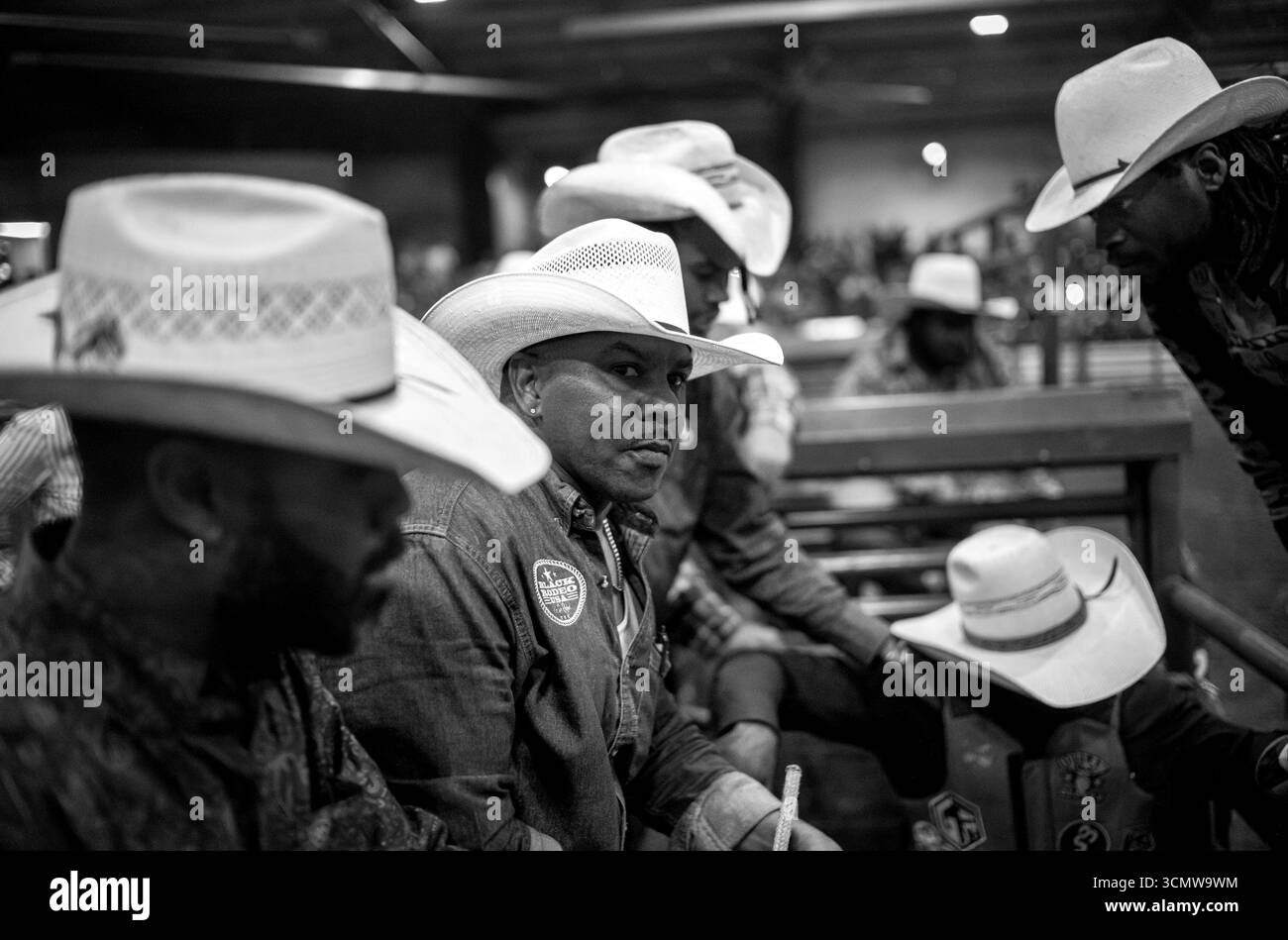 African american rodeo Black and White Stock Photos & Images - Alamy