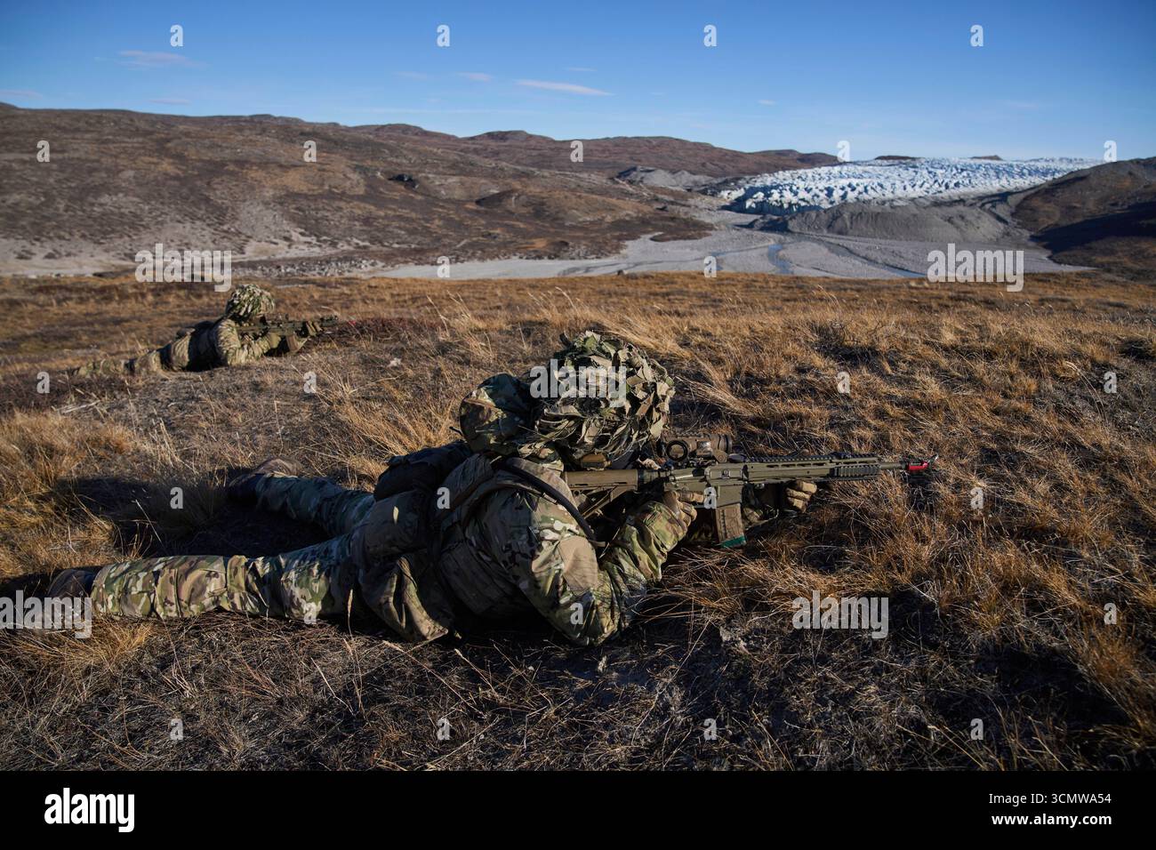 Danish military forces participate in an exercise with hundreds of ...