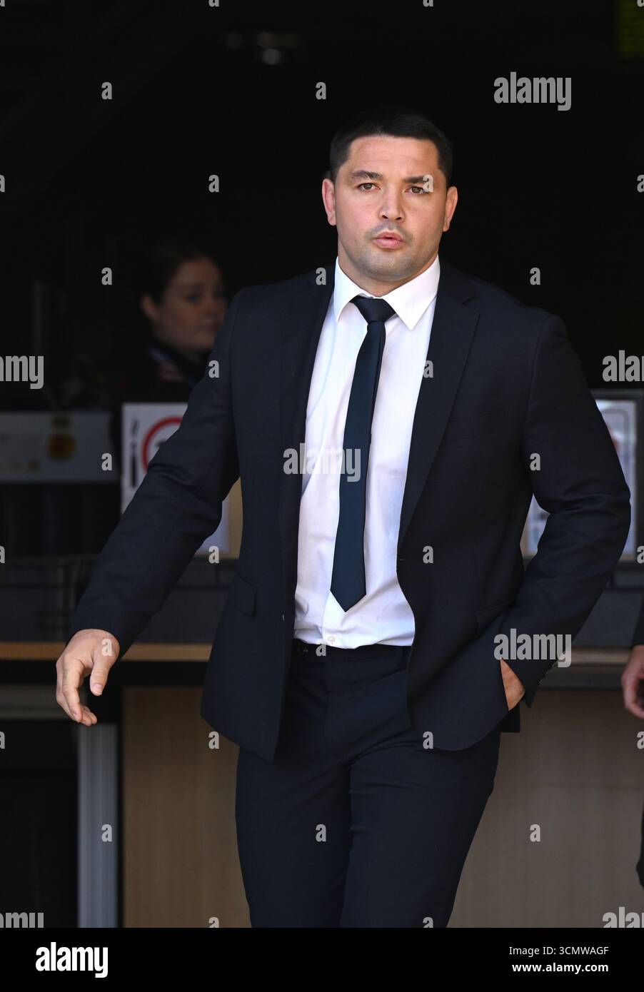 South Sydney Rabbitohs player Brandon Smith is seen leaving the ...