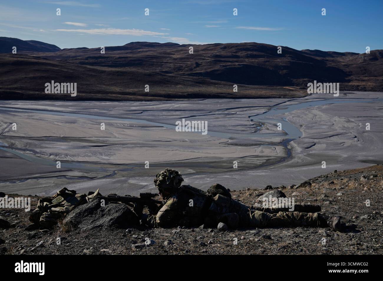 Danish military forces participate in an exercise with hundreds of ...