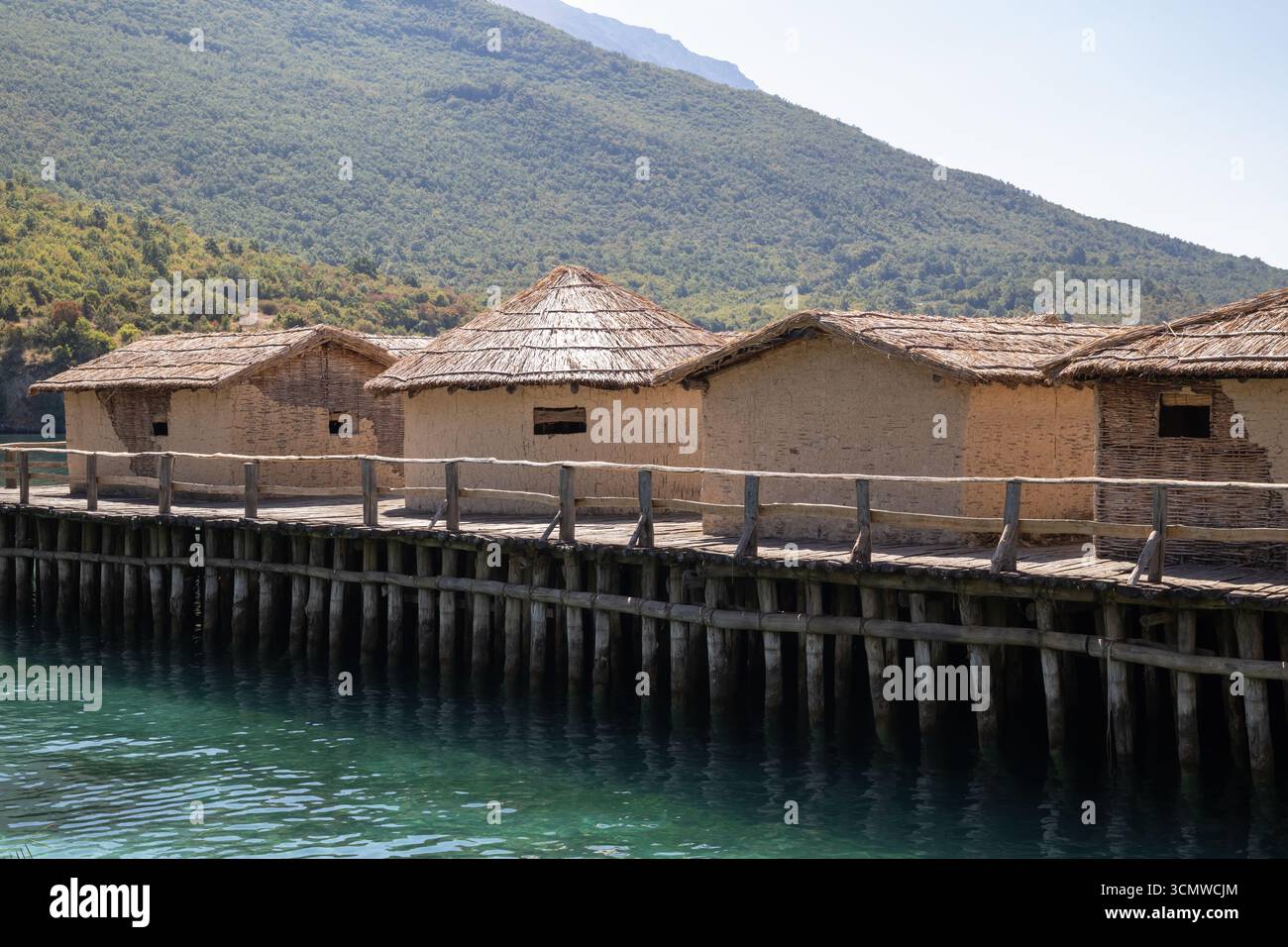 Ancient settlement reconstructed stilt hi-res stock photography and ...
