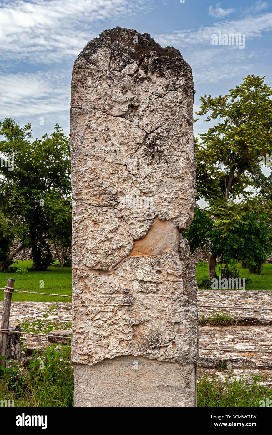 Visit to Ek-Balam, Mayan Archaeological site, Yucatán, Mexico Stock ...
