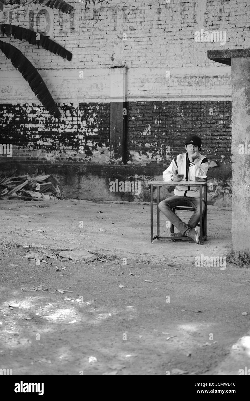 Local people portraits Black and White Stock Photos & Images - Alamy