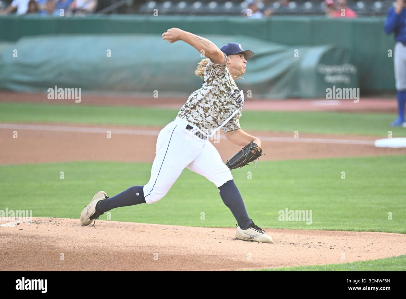 September 17, 2025: Columbus Clippers pitcher Aaron Davenport (16 ...