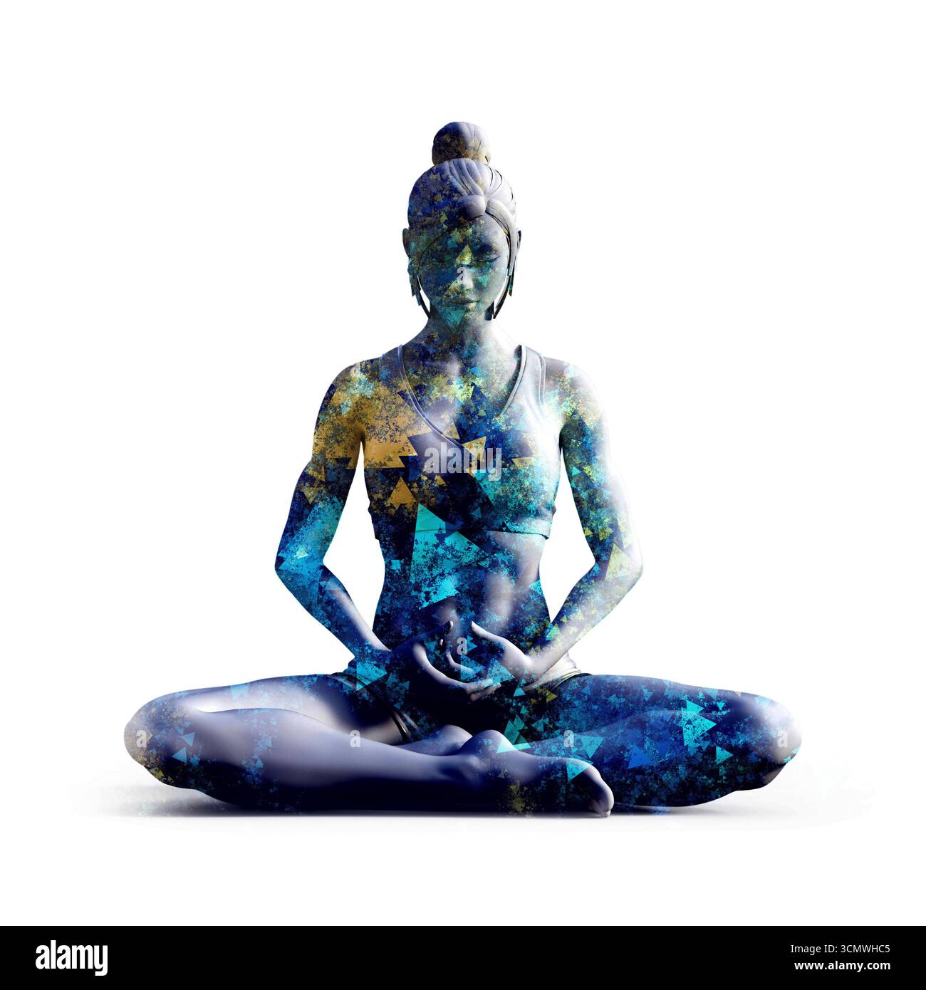 Calming exercise Cut Out Stock Images & Pictures - Alamy