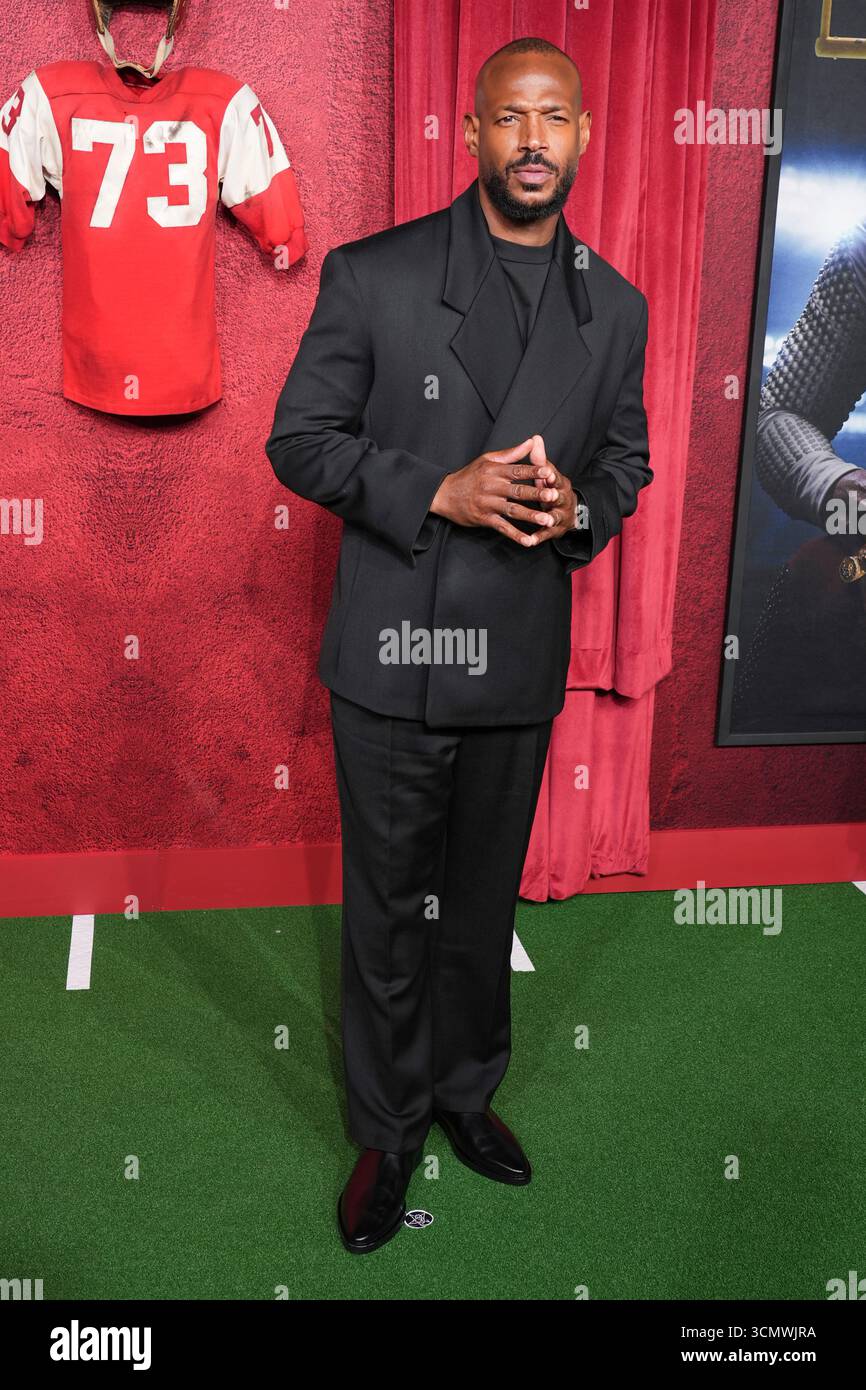Marlon Wayans arrives at the premiere of "Him" on Wednesday, Sept. 17 ...