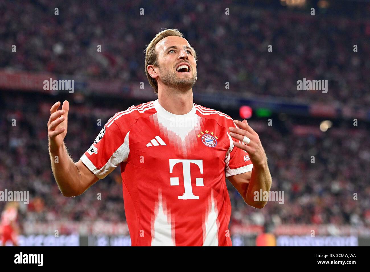 Harry KANE (FC Bayern Munich) struggles, gesture, action, single image ...