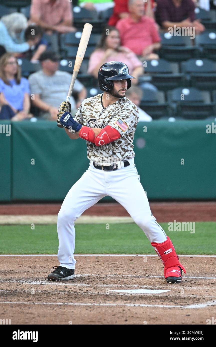 September 17, 2025: Columbus Clippers catcher Kody Huff (6) goes to bat ...