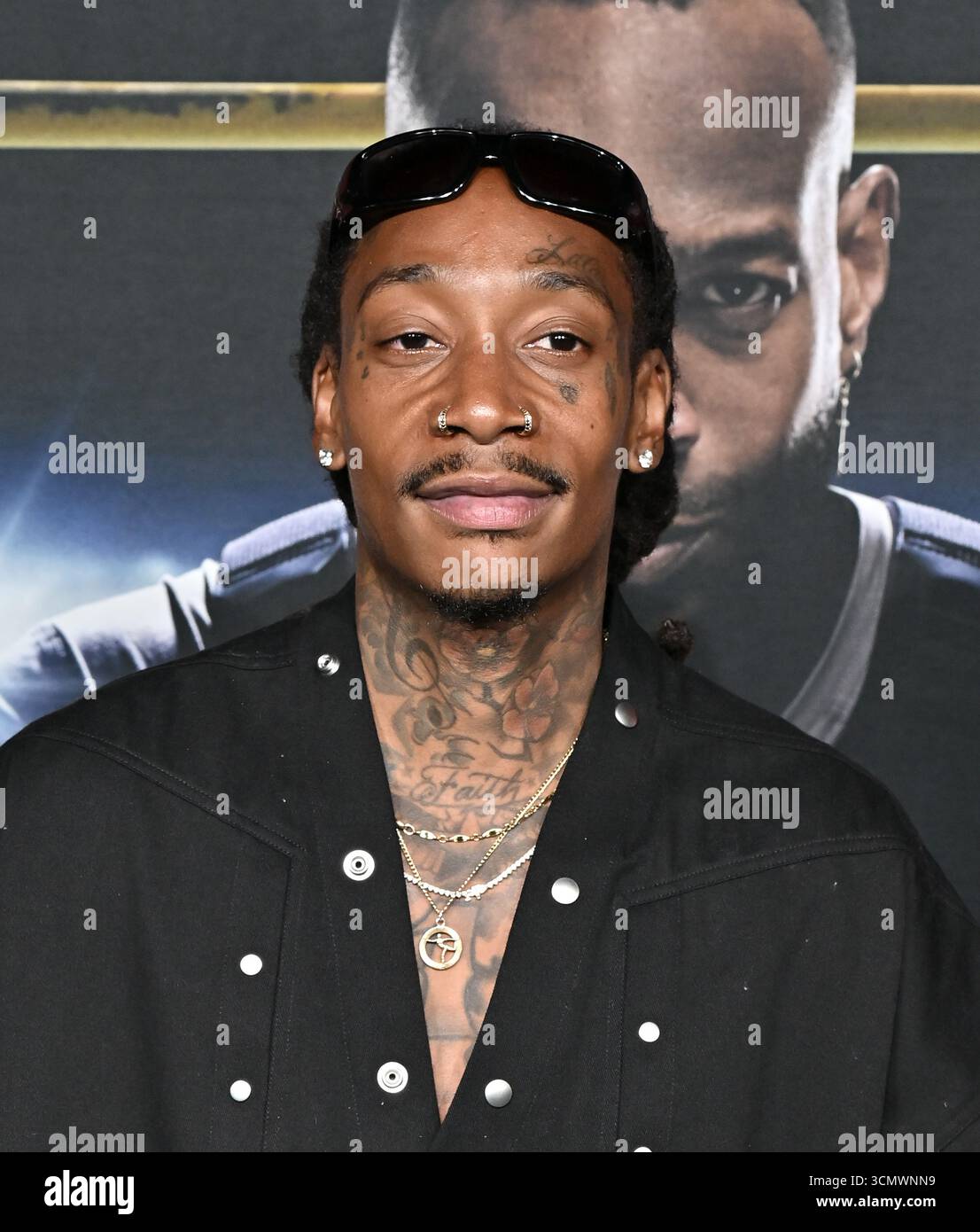 Wiz Khalifa arriving to the premiere of “HIM” held at the TCL Chinese ...