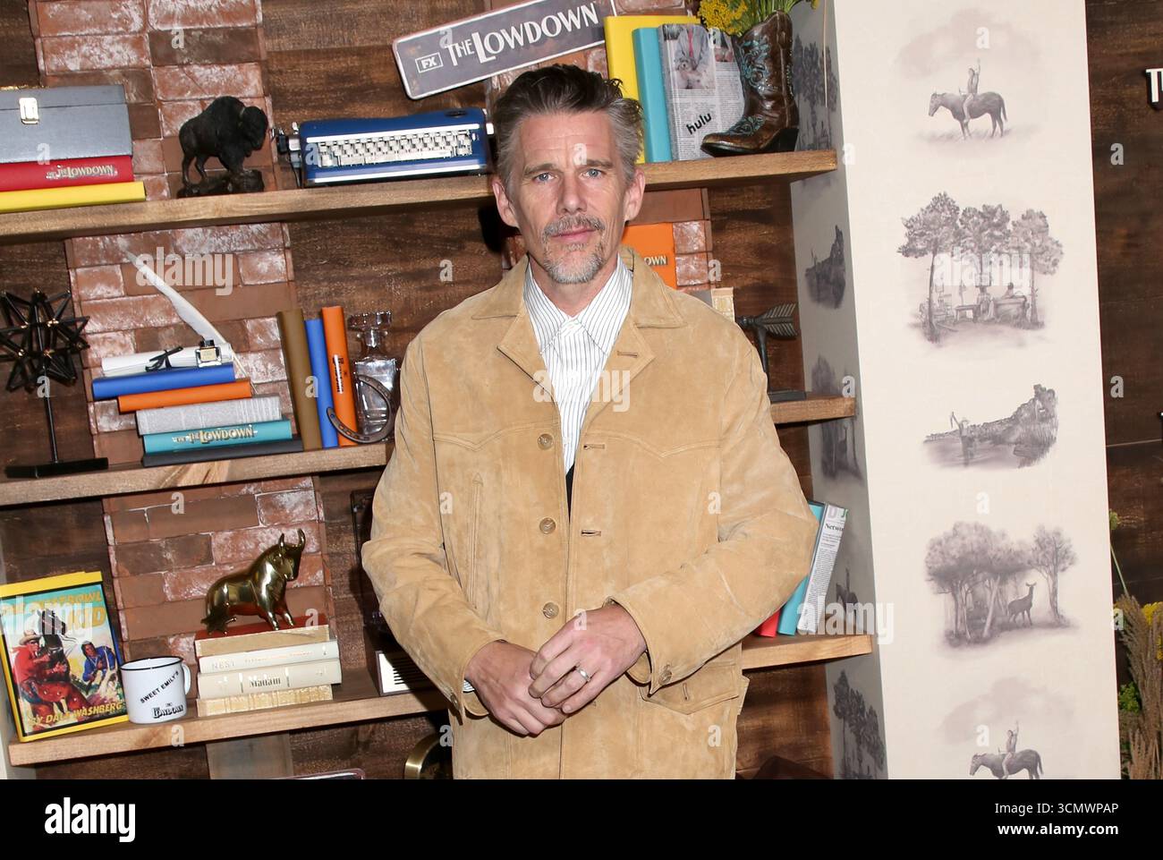 Ethan Hawke attending FX's 'The Lowdown' Premiere held at the Brooklyn ...