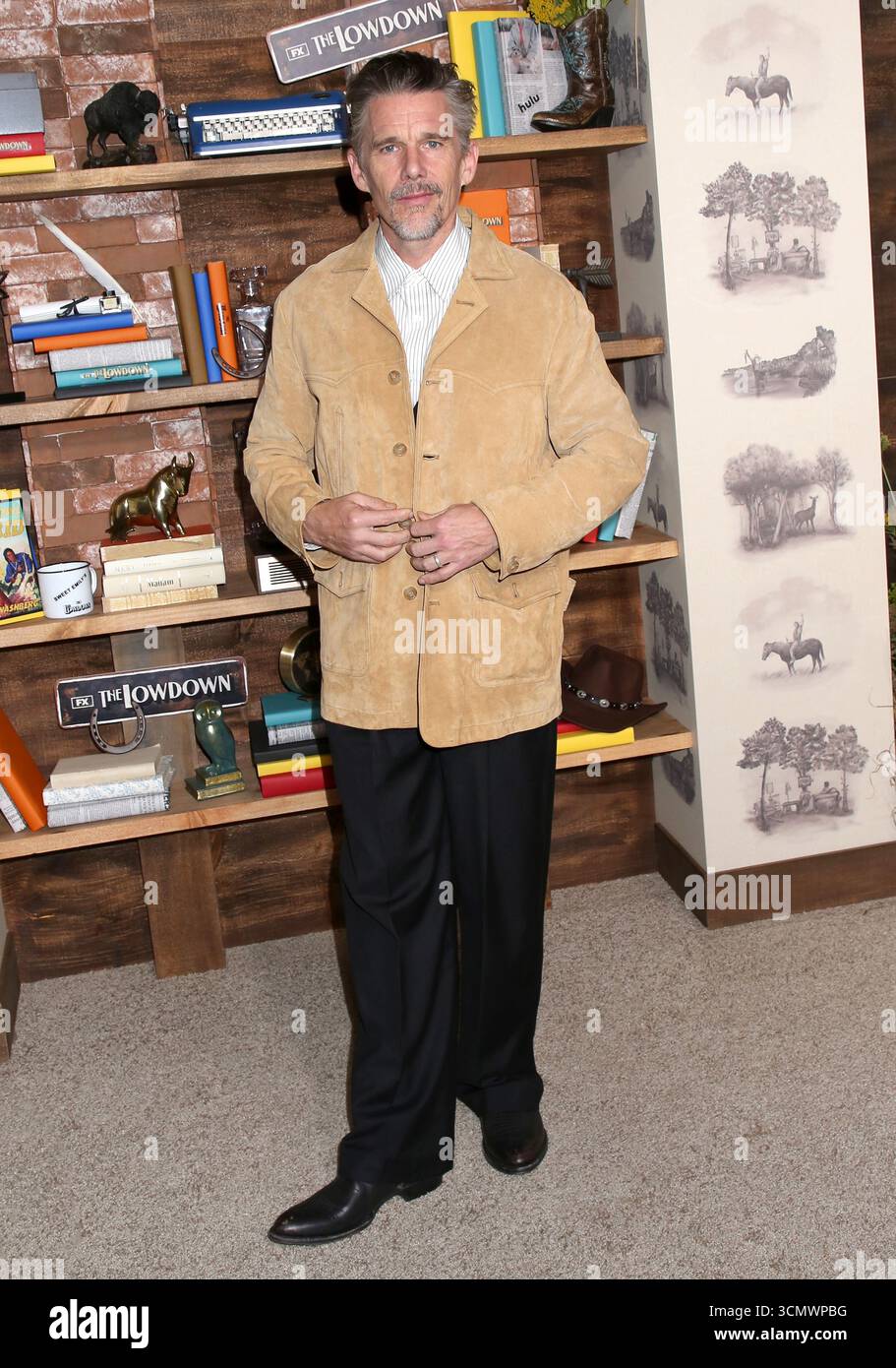 Ethan Hawke attending FX's 'The Lowdown' Premiere held at the Brooklyn ...