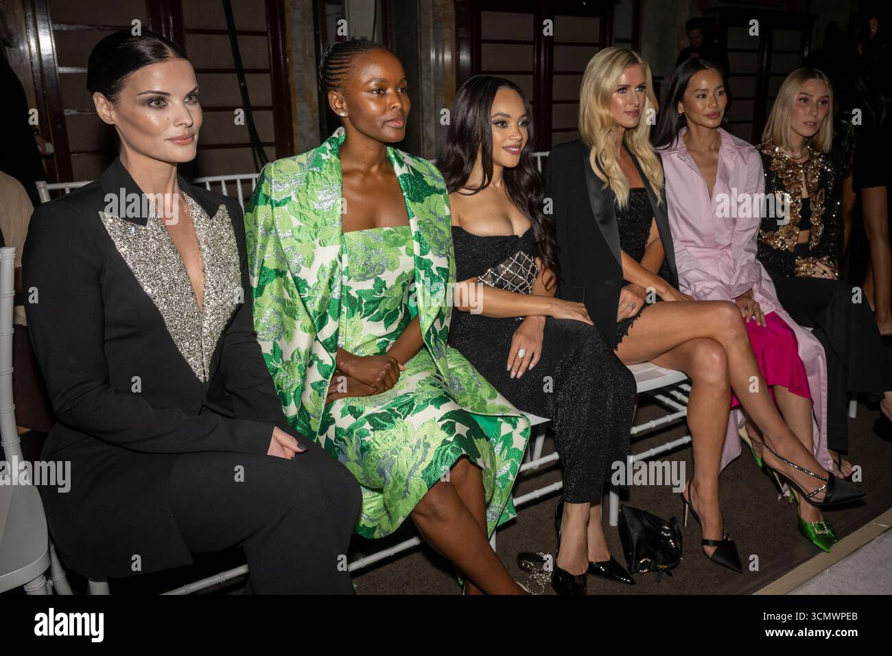 (L-R) Jaimie Alexander, Flaviana Matata, Bianca Lawson, Nicky Hilton ...