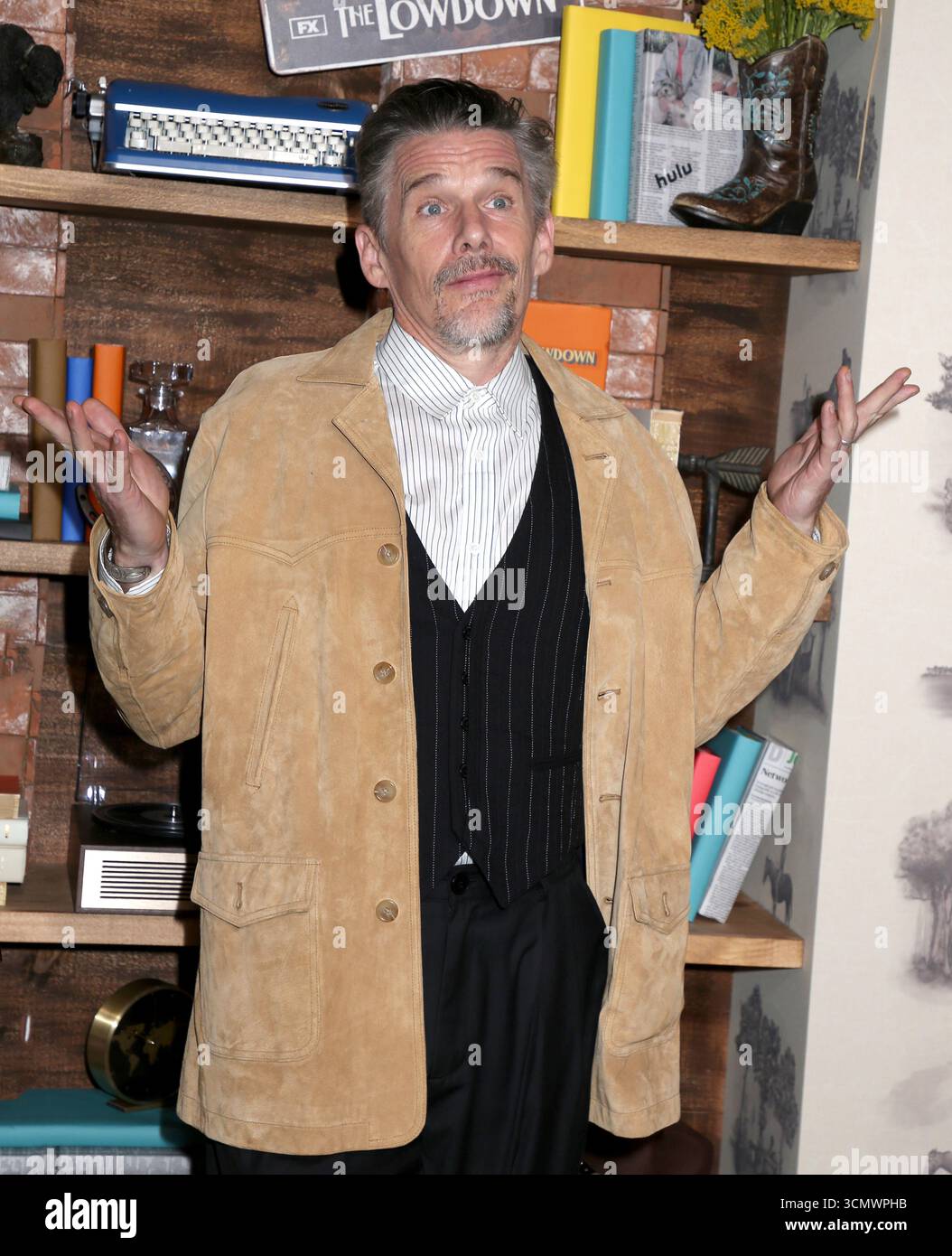 Ethan Hawke attending FX's 'The Lowdown' Premiere held at the Brooklyn ...