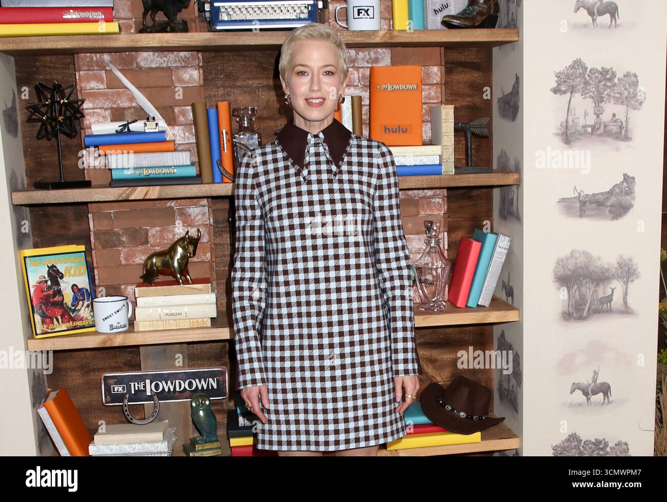 Carrie Coon attending FX's 'The Lowdown' Premiere held at the Brooklyn ...