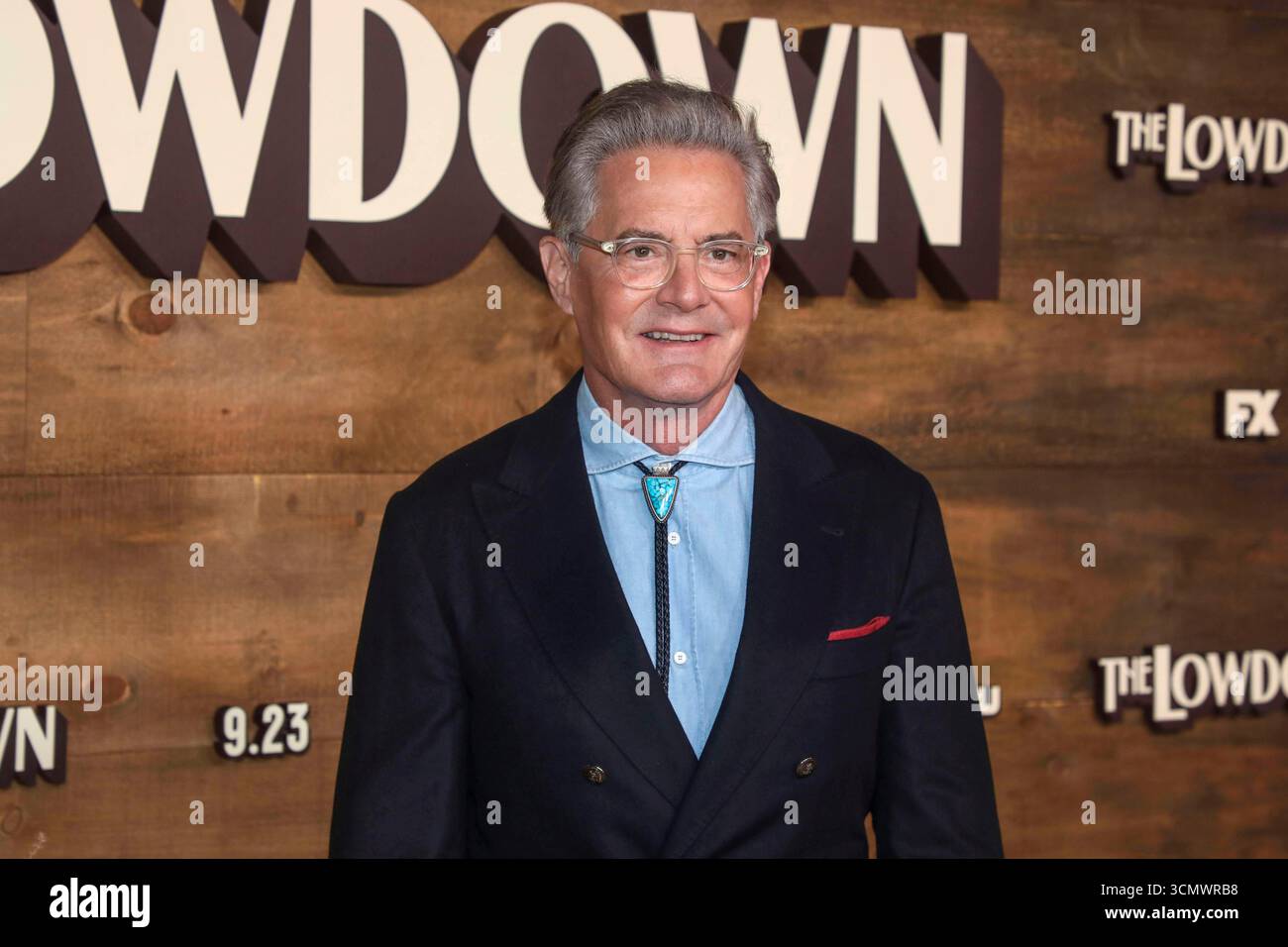 Actor Kyle MacLachlan attends the premiere of FX's "The Lowdown" at ...