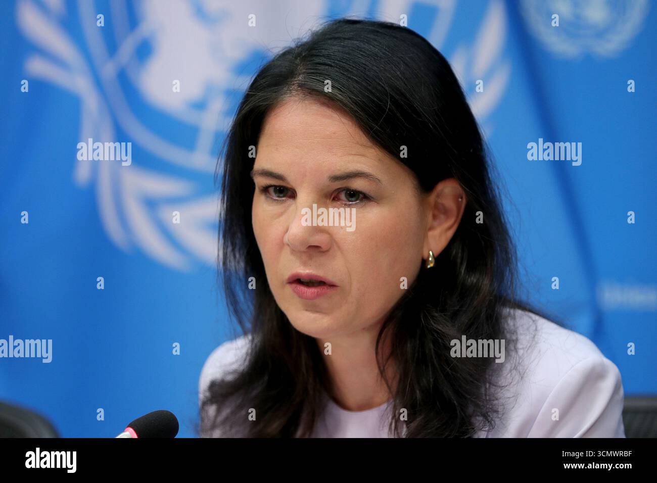 NEW YORK, NEW YORK SEPTEMBER 17: Annalena Baerbock, President of the ...