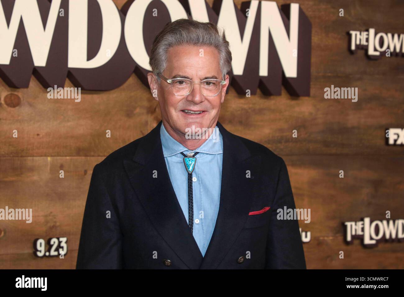 Actor Kyle MacLachlan attends the premiere of FX's "The Lowdown" at ...