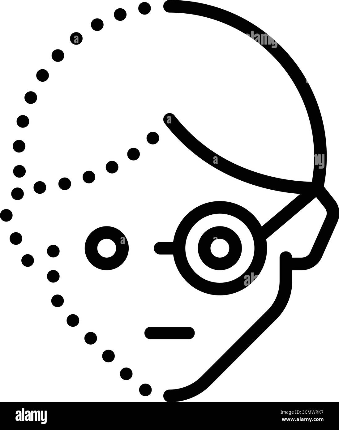 Icon vision correction Cut Out Stock Images & Pictures - Alamy