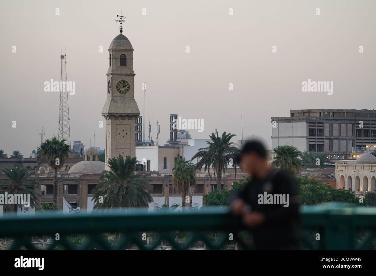 Al qishla clock tower hi-res stock photography and images - Alamy