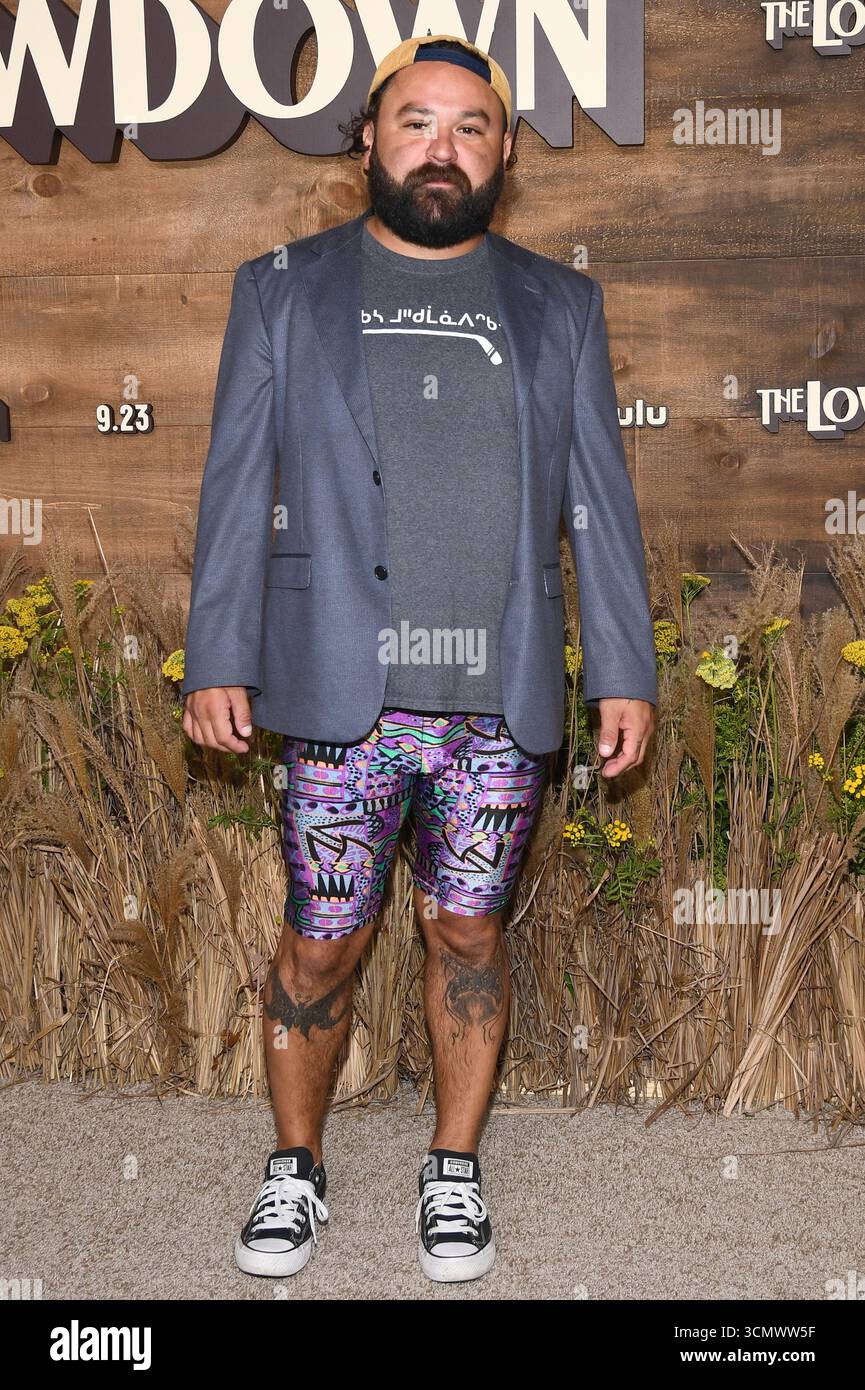 Cody Lightning attends FX's "The Lowdown" New York Premiere at Brooklyn Academy of Music in the ...