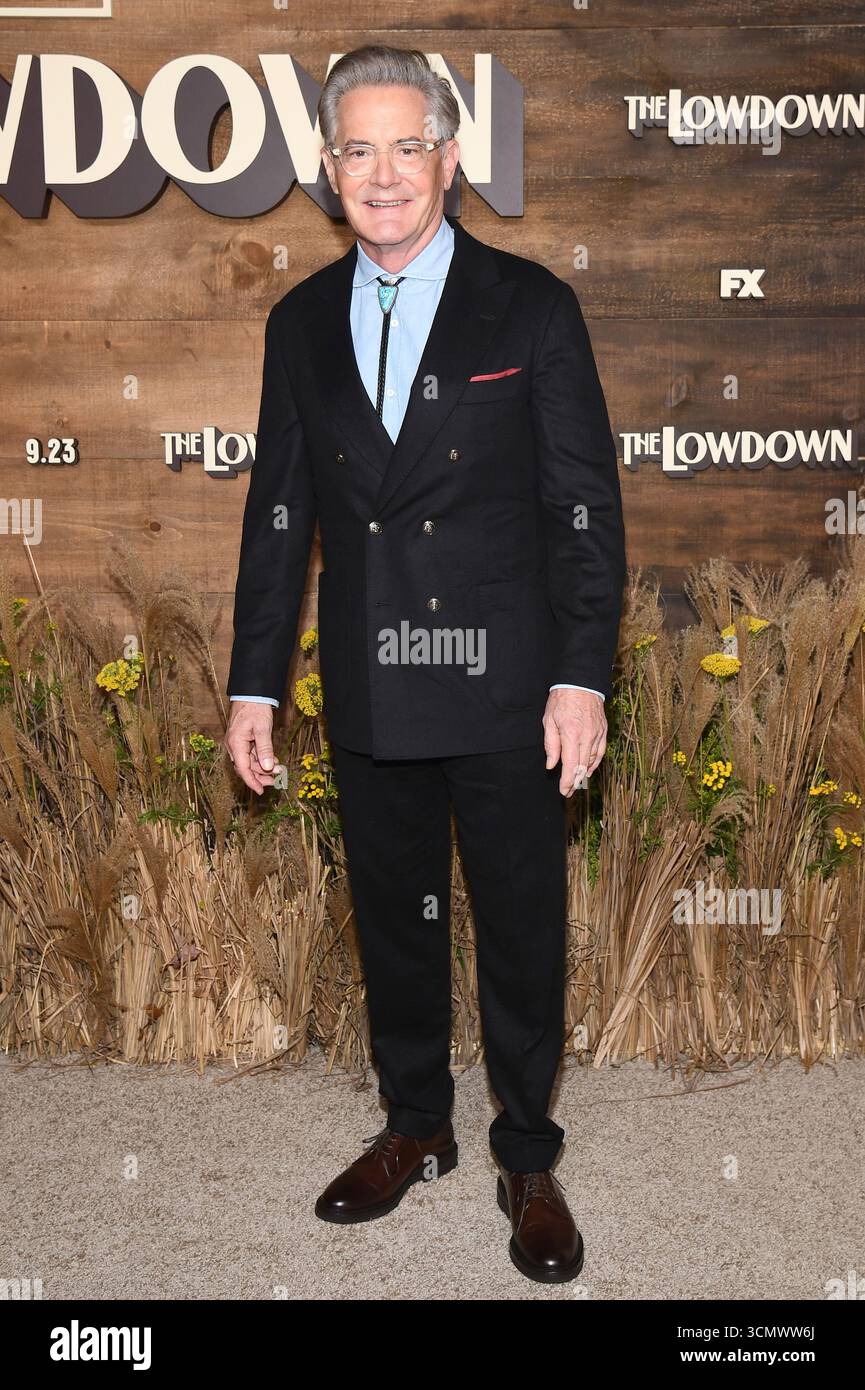 Kyle MacLachlan attends FX's "The Lowdown" New York Premiere at ...