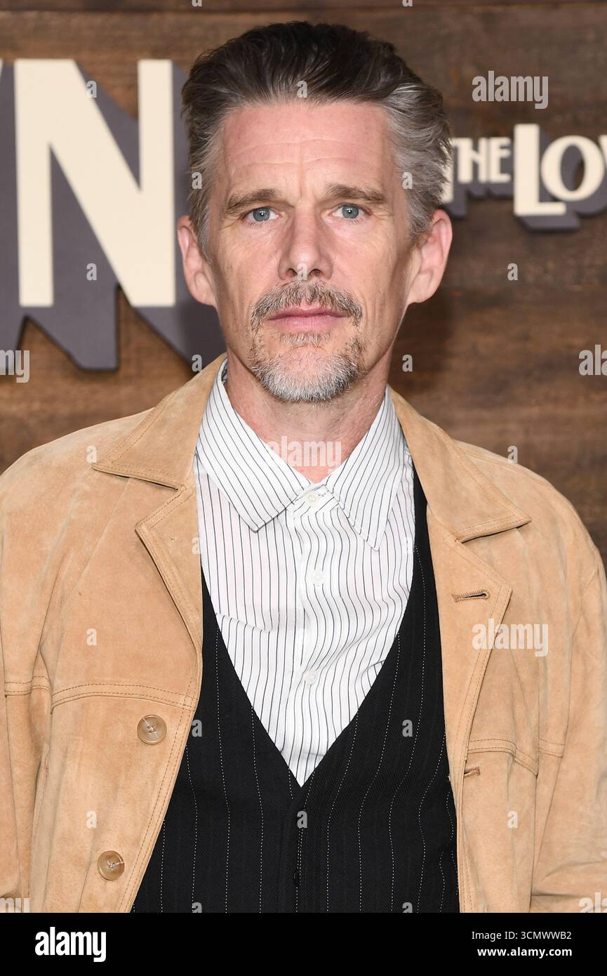 Ethan Hawke attends FX's "The Lowdown" New York Premiere at Brooklyn ...