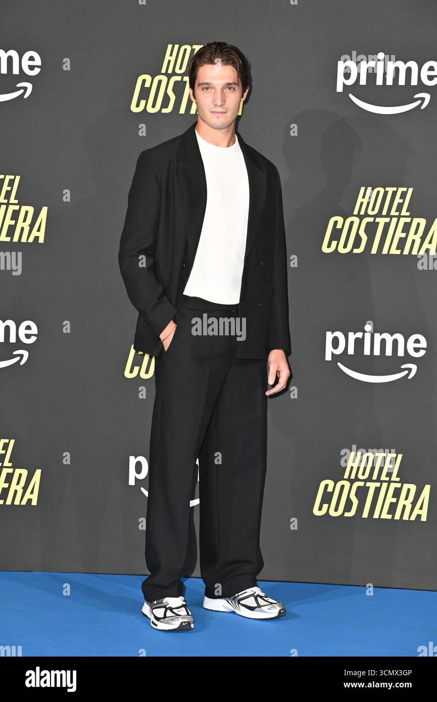 Damiano Pacchiani Premiere of Prime series -Hotel Costiera- The Space ...