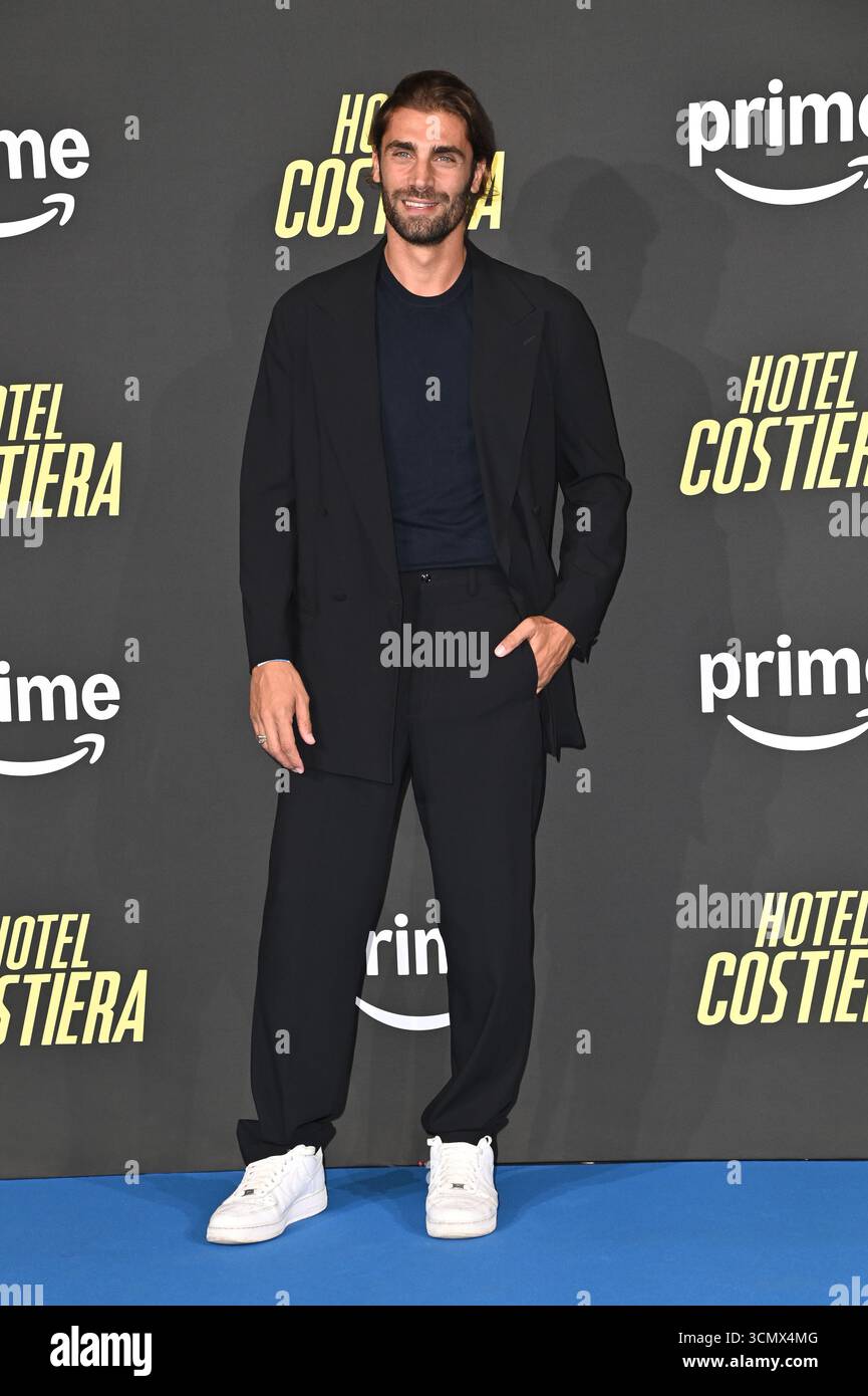 Mario Ermito Premiere of Prime series -Hotel Costiera- The Space Cinema ...
