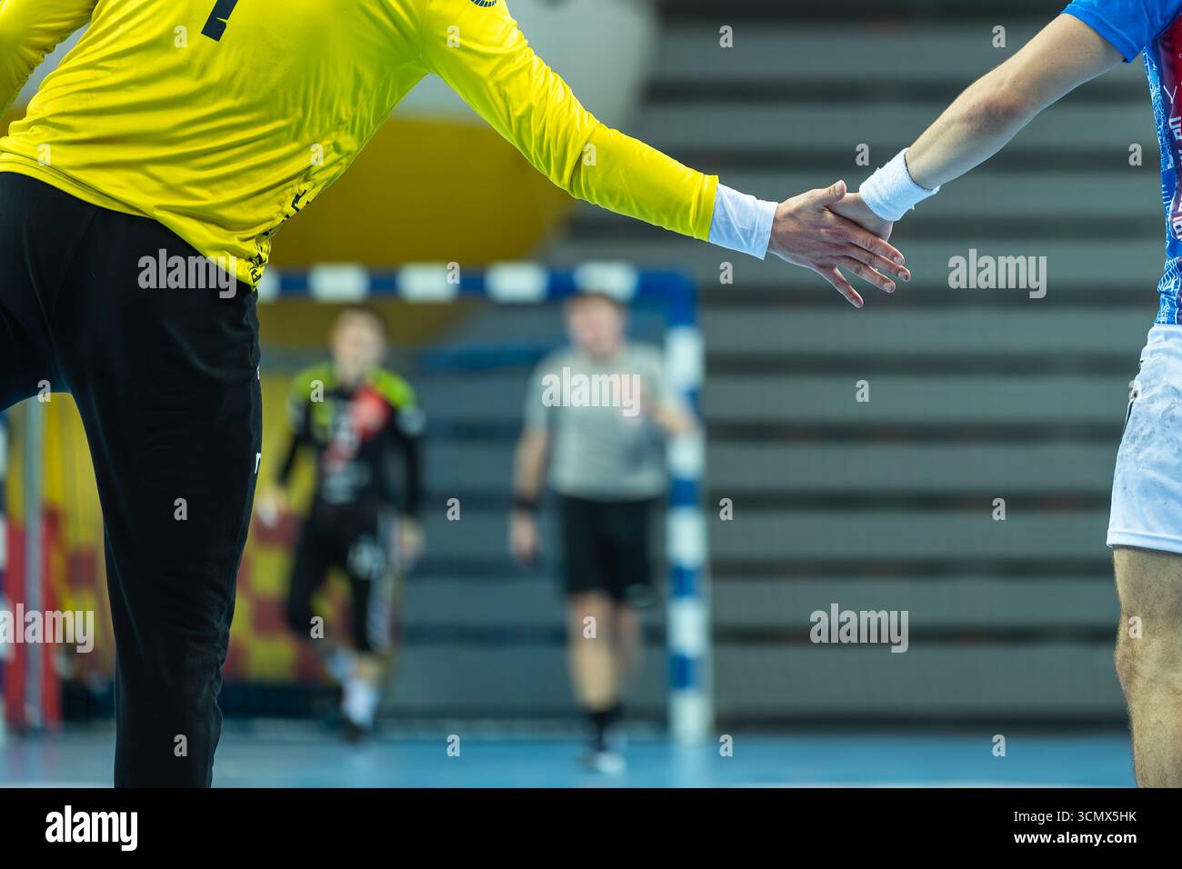 Handball players hands hi-res stock photography and images - Alamy