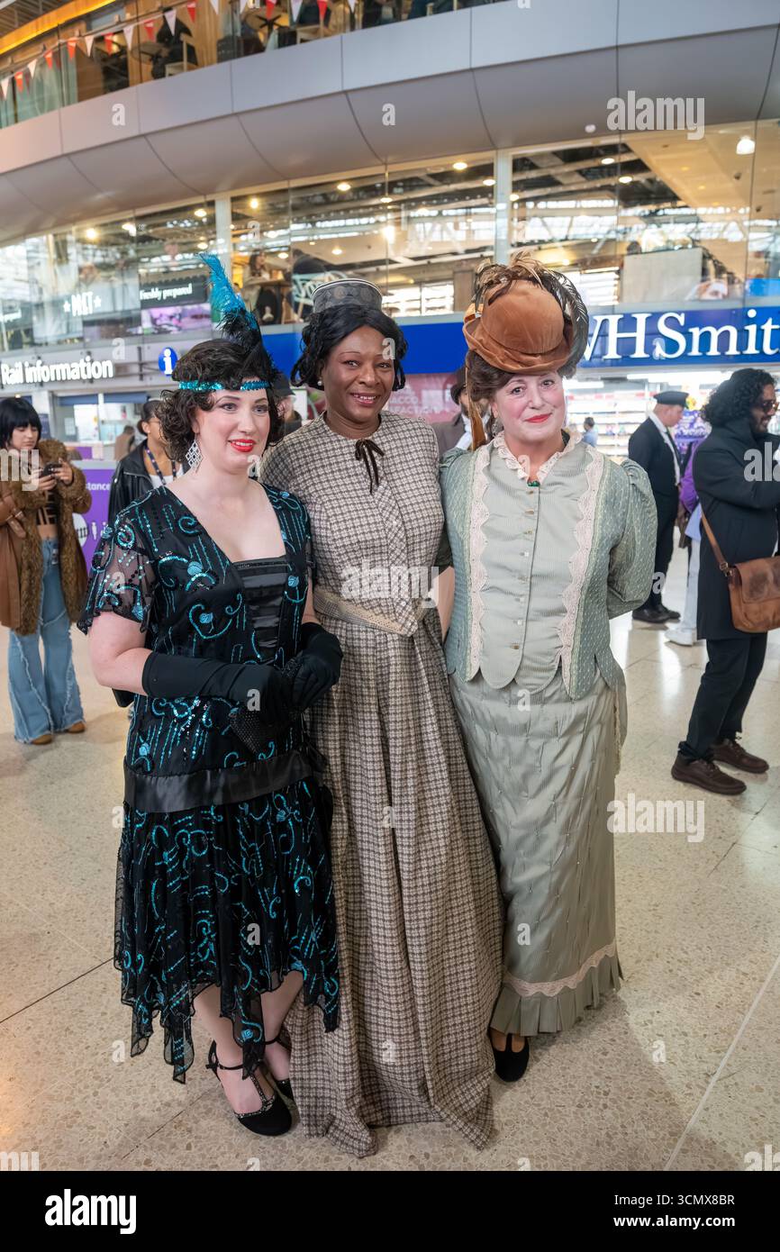 London, UK, 17th September 2025, Its 200 years since Waterloo train ...