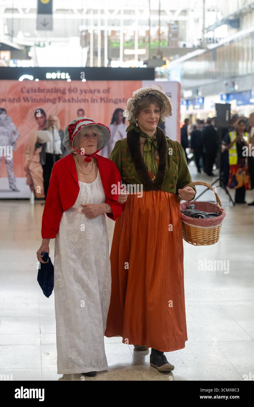 London, UK, 17th September 2025, Its 200 years since Waterloo train ...