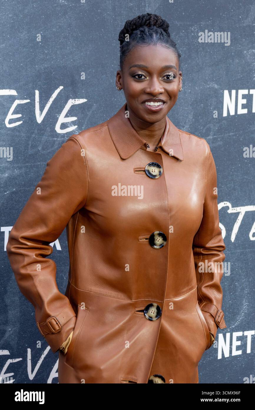 16 Sep 2025, London, England, UK - Little Simz attending the Steve UK ...