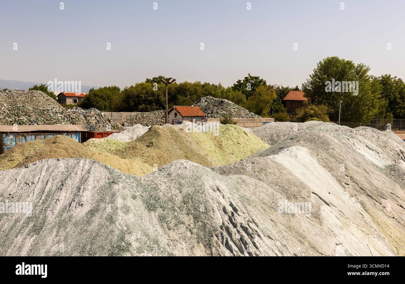 A waste sorting facility, also known as a Materials Recovery Facility ...