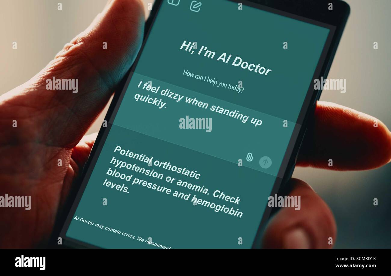 Artificial Intelligence-Based Healthcare Mobile App I feel dizzy when ...