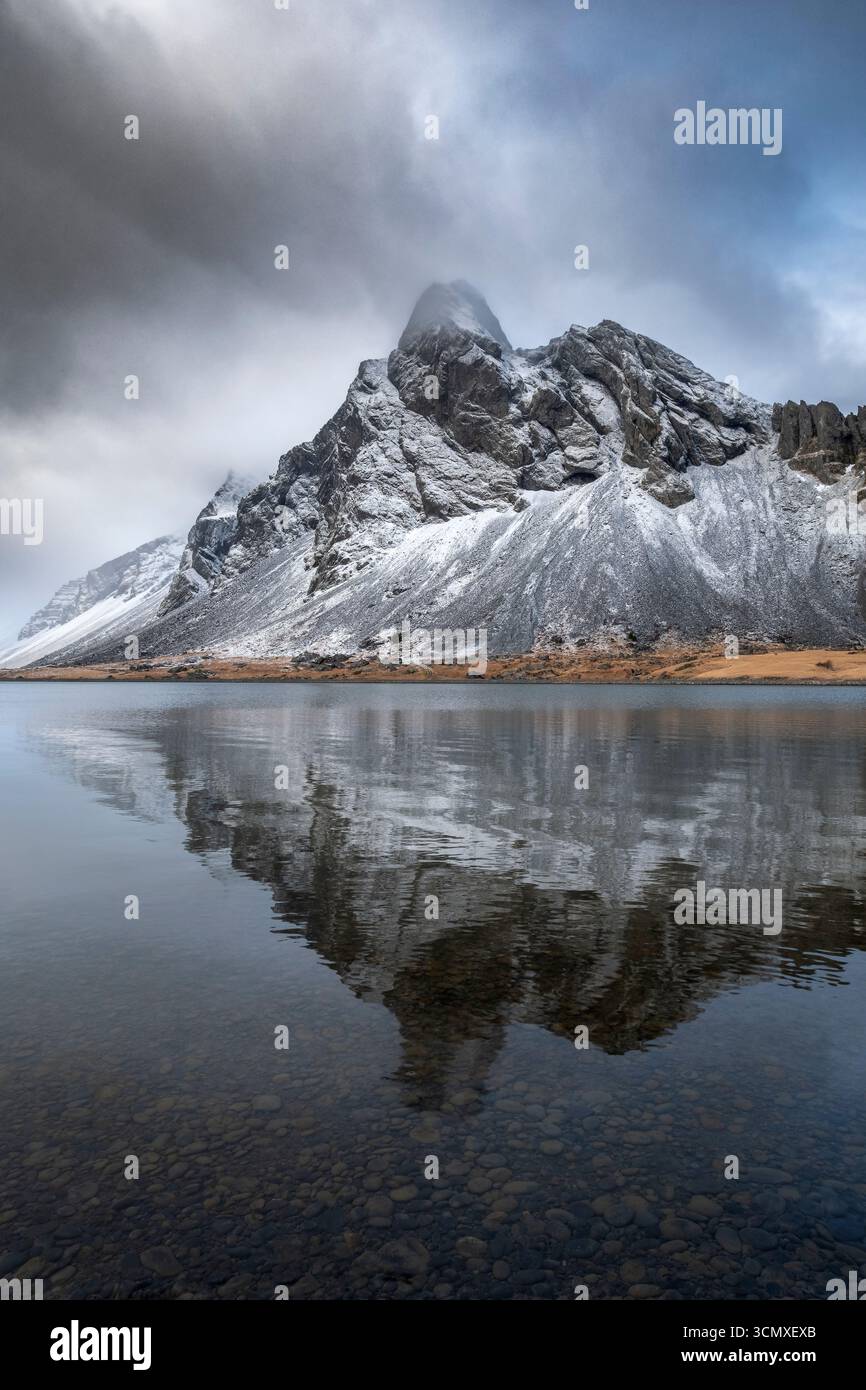 Krossanesfjall mountains hi-res stock photography and images - Alamy