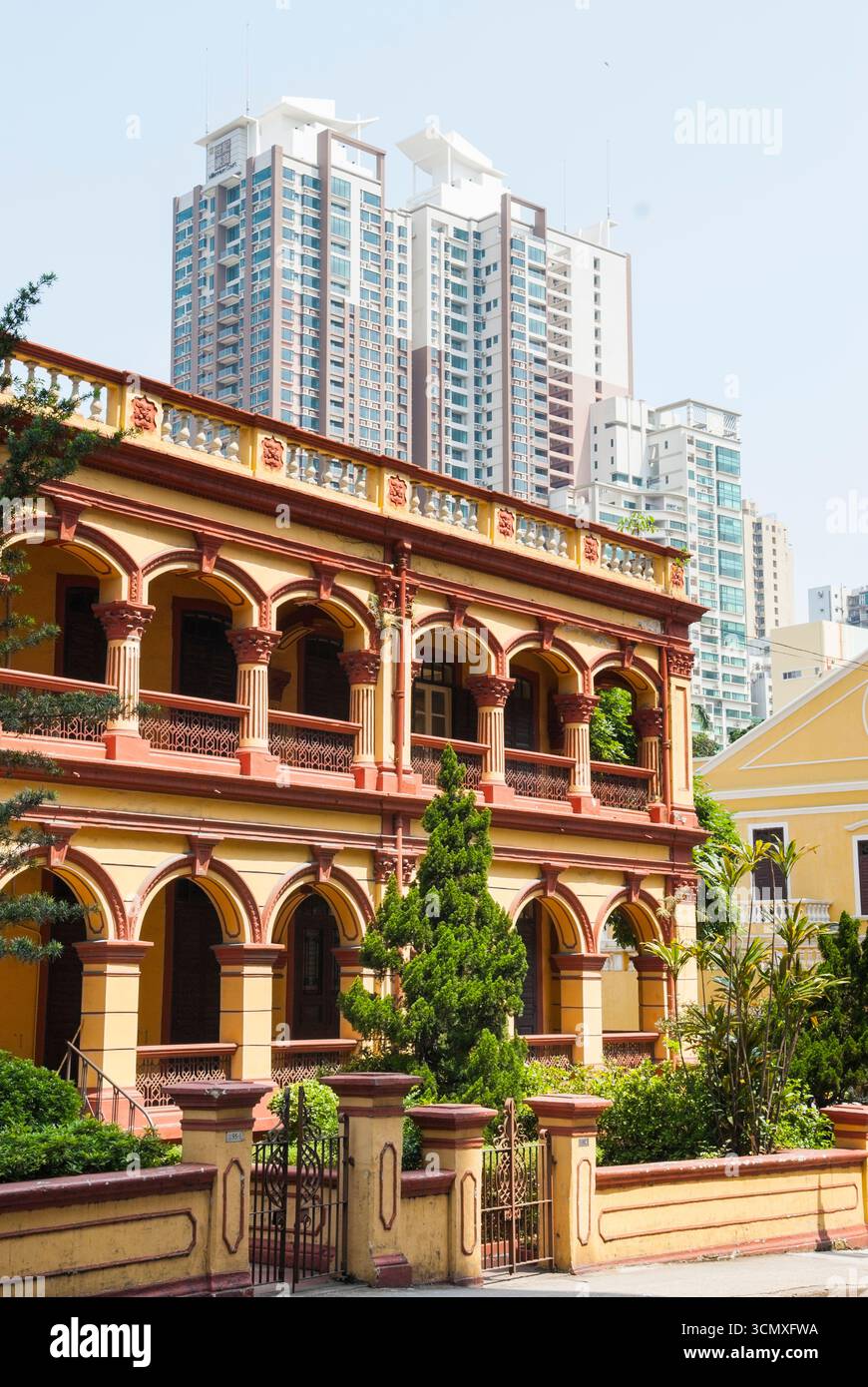 Colonial houses known as Dutch houses, Macau, Special Administrative ...