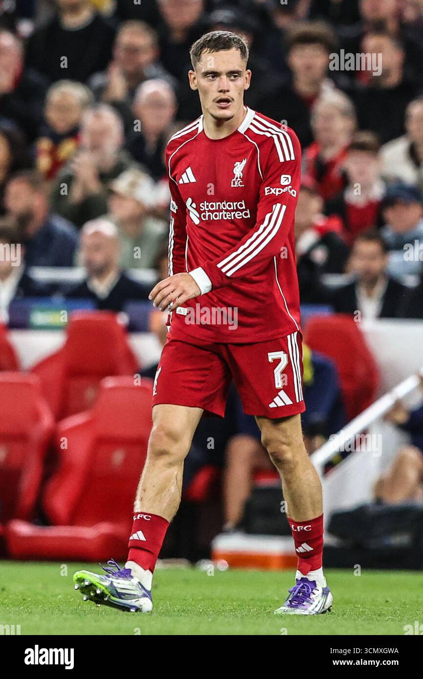 Florian Wirtz of Liverpool during the UEFA Champions League, League ...