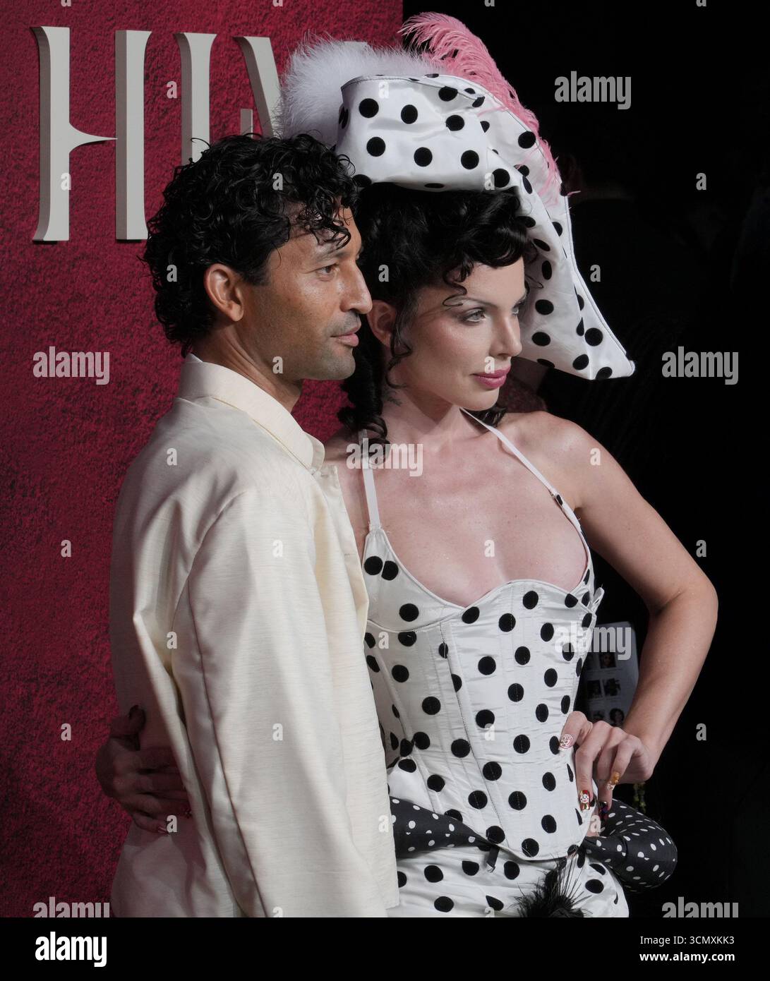 (L-R) Justin Tipping and Julia Fox at the Universal Pictures' HIM ...