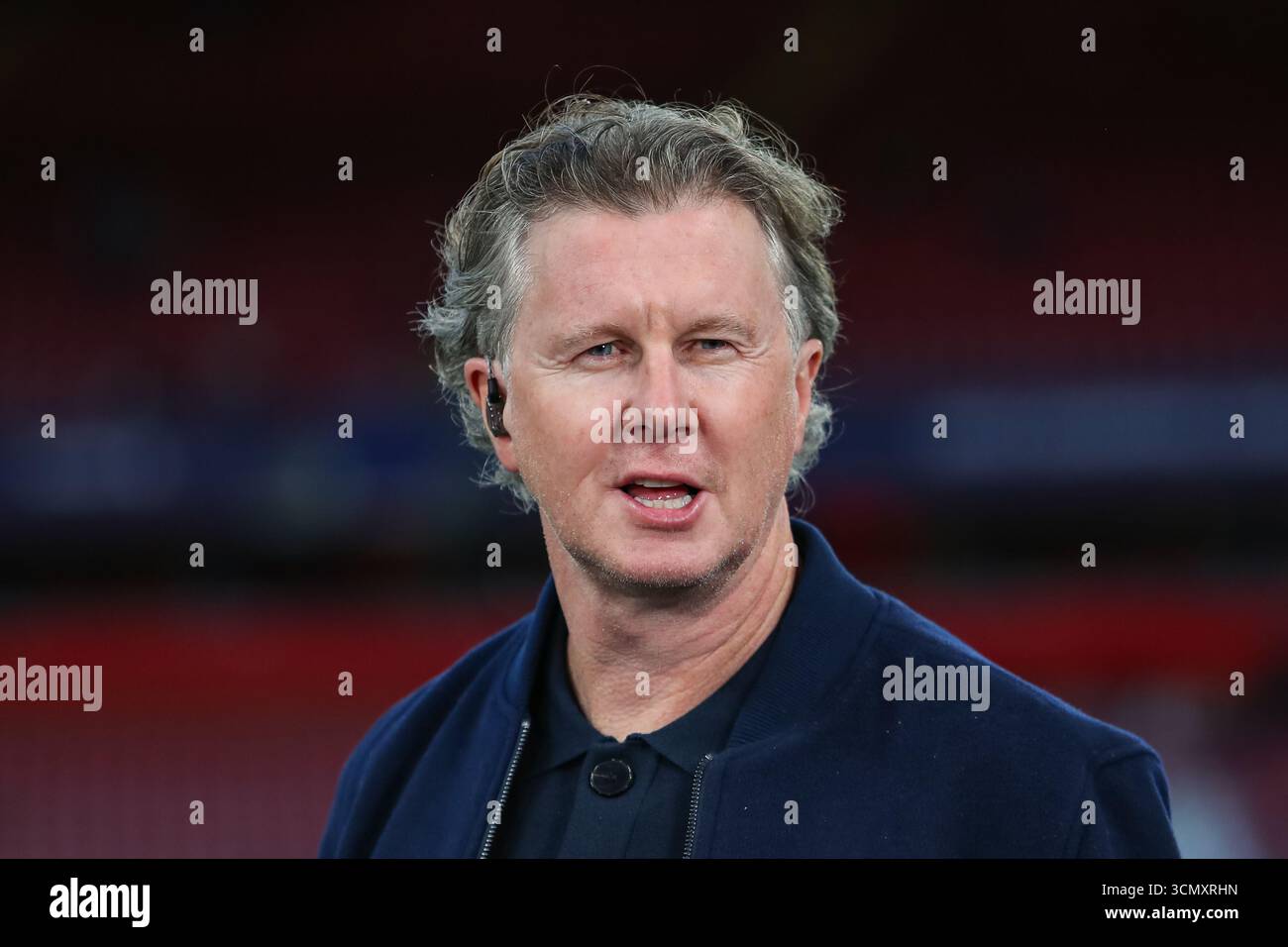 Television pundit and former footballer steve mcmanaman hi-res stock ...