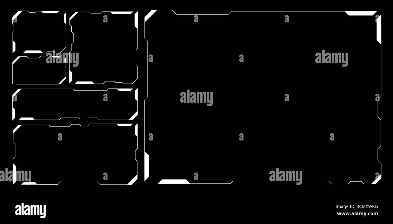 Futuristic video game Black and White Stock Photos & Images - Alamy