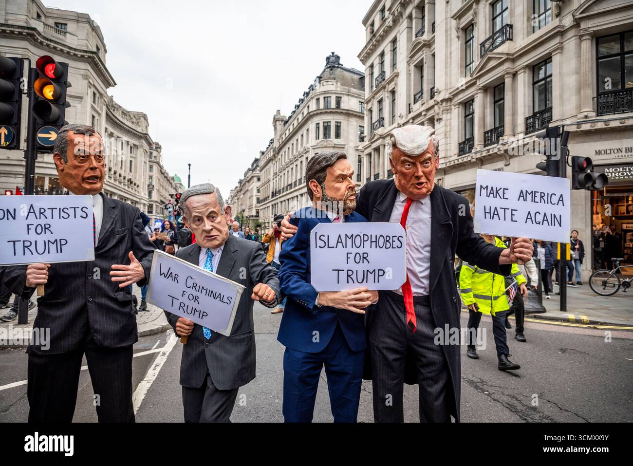 Donald trump benjamin netanyahu hi-res stock photography and images - Alamy