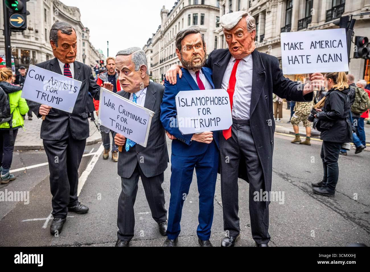 Donald trump benjamin netanyahu hi-res stock photography and images - Alamy