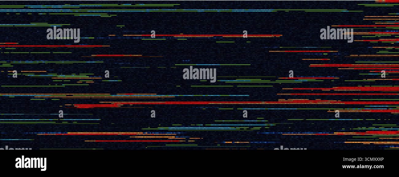 Glitch fx noise screen effect hi-res stock photography and images - Alamy